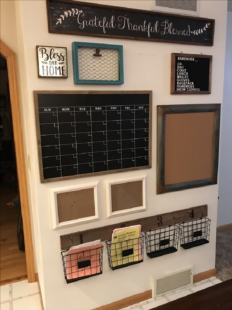 11 Command Center Ideas To Get You Organized ASAP - The Unlikely Hostess