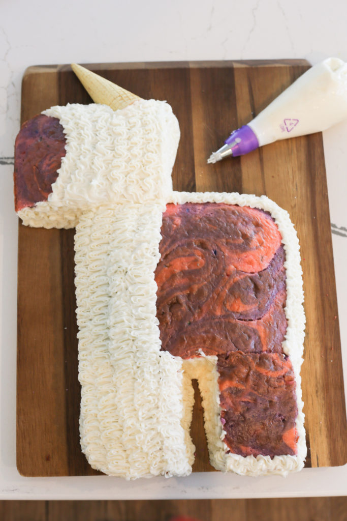 How To Make An Easy And Adorable Unicorn Cake The Unlikely Hostess