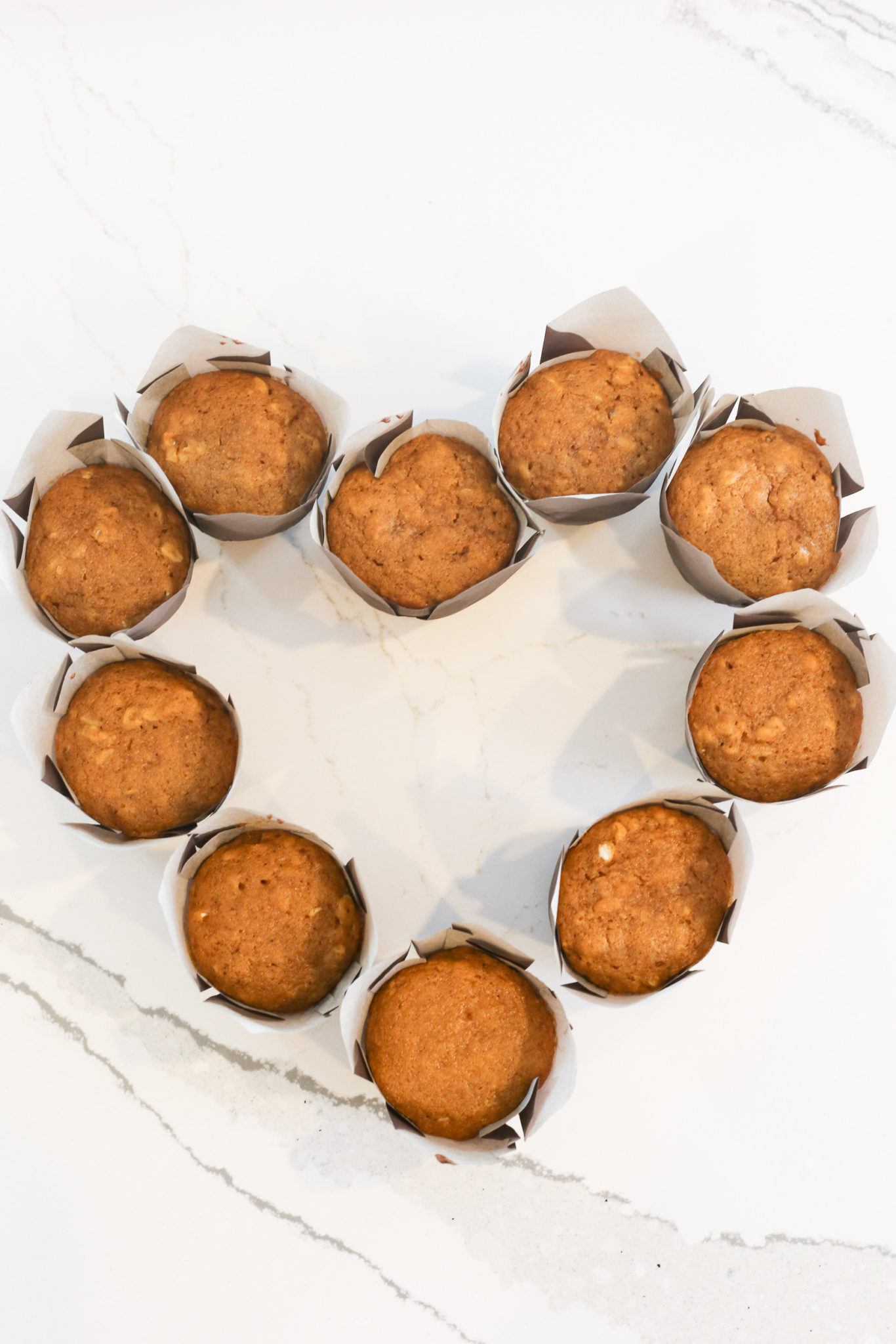 The Perfect Pumpkin Spice Oat Muffin Recipe - The Unlikely Hostess