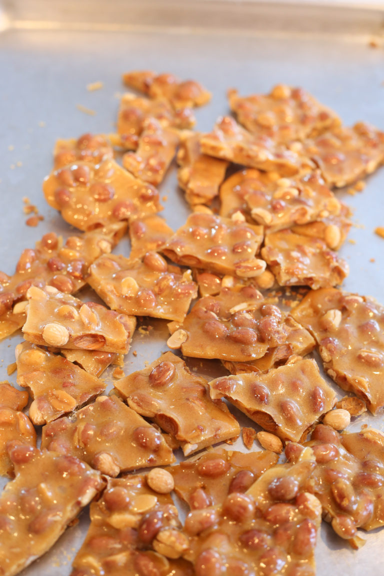 Easy Homemade Peanut Brittle Our Favorite Christmas Treat The