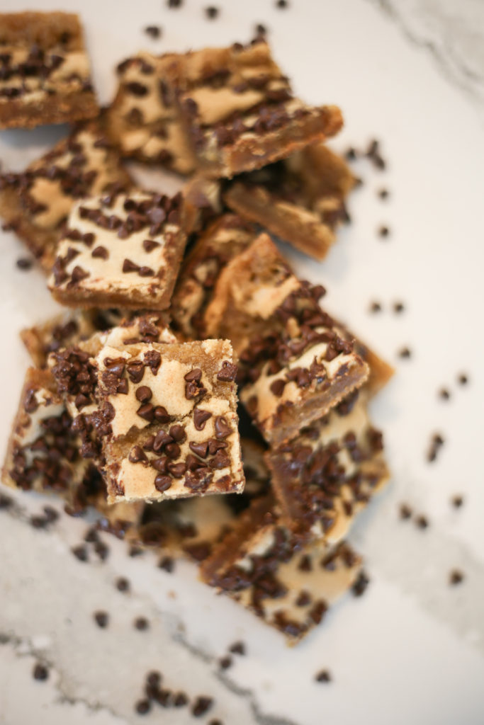 Grandma Peggy's Blondie Brownies Recipe - The Unlikely Hostess Grandma Peggy's Blondie Brownies Recipe - The Unlikely Hostess