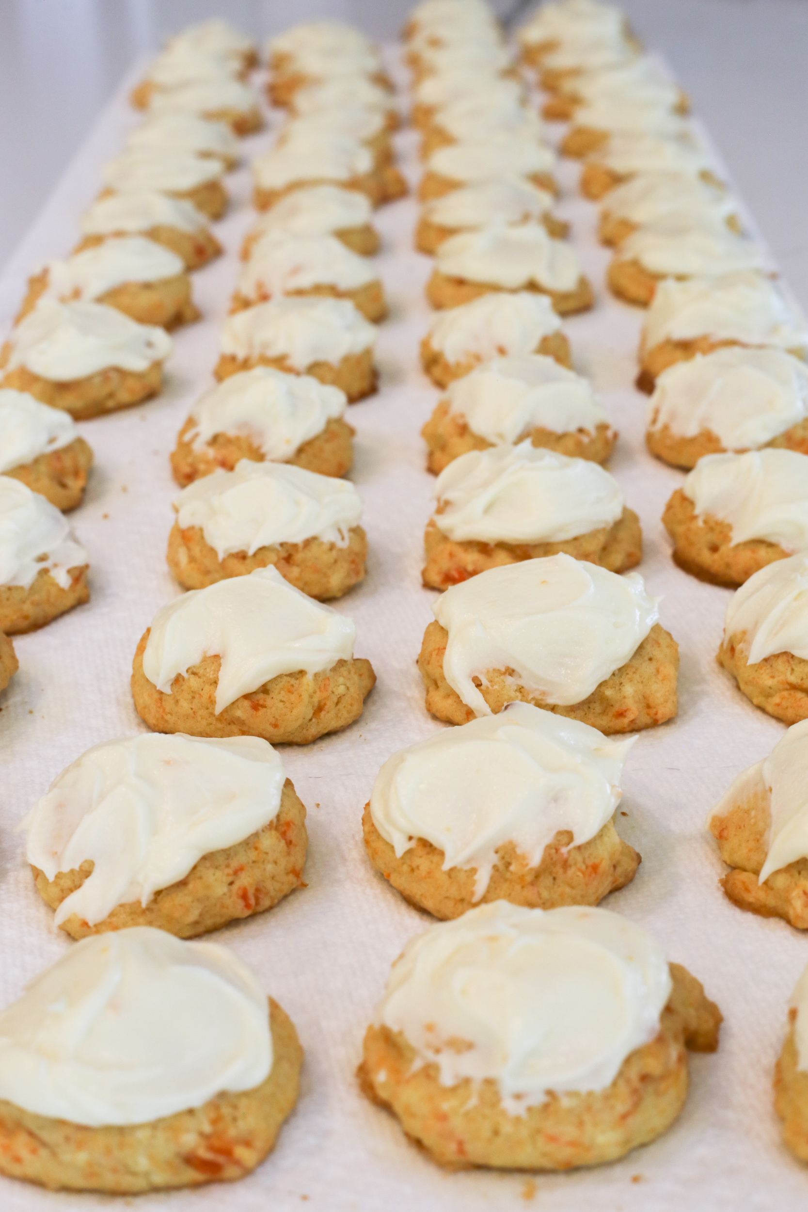 Melt In Your Mouth Mini Orange Cookies - The Unlikely Hostess