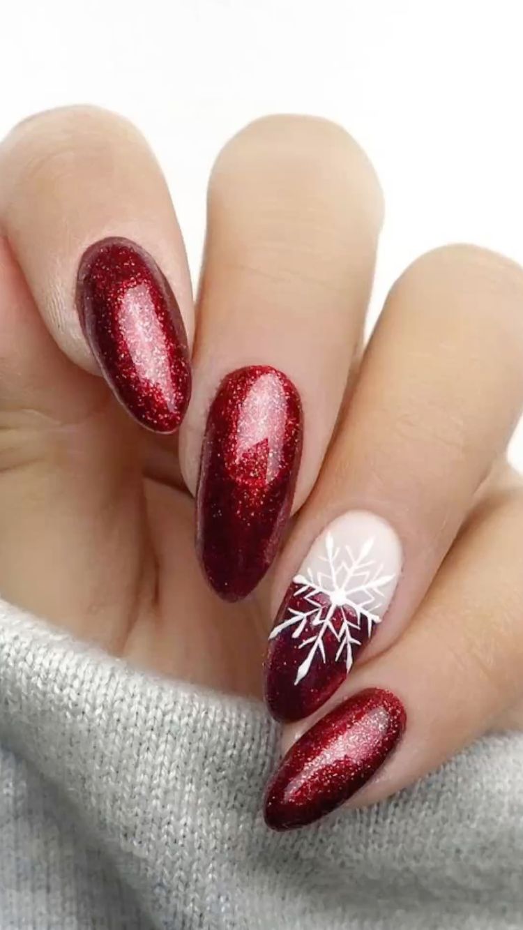 30 Festive Christmas Nail Designs - The Unlikely Hostess
