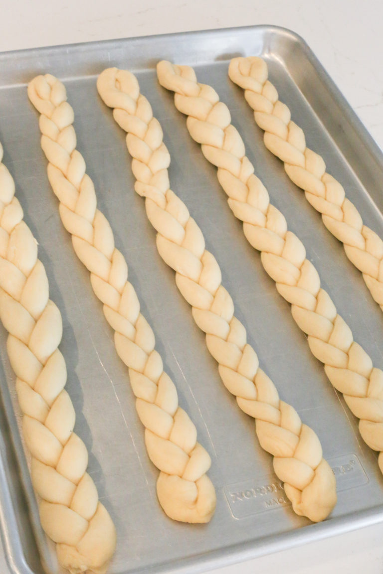 Mouth-Watering Braided Garlic Breadstick Recipe - The Unlikely Hostess
