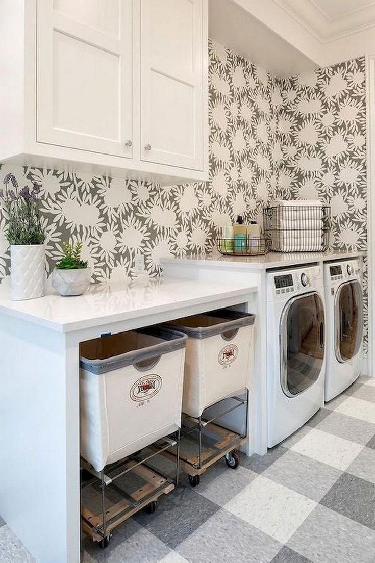 30 Brilliant Laundry Room Ideas - The Unlikely Hostess
