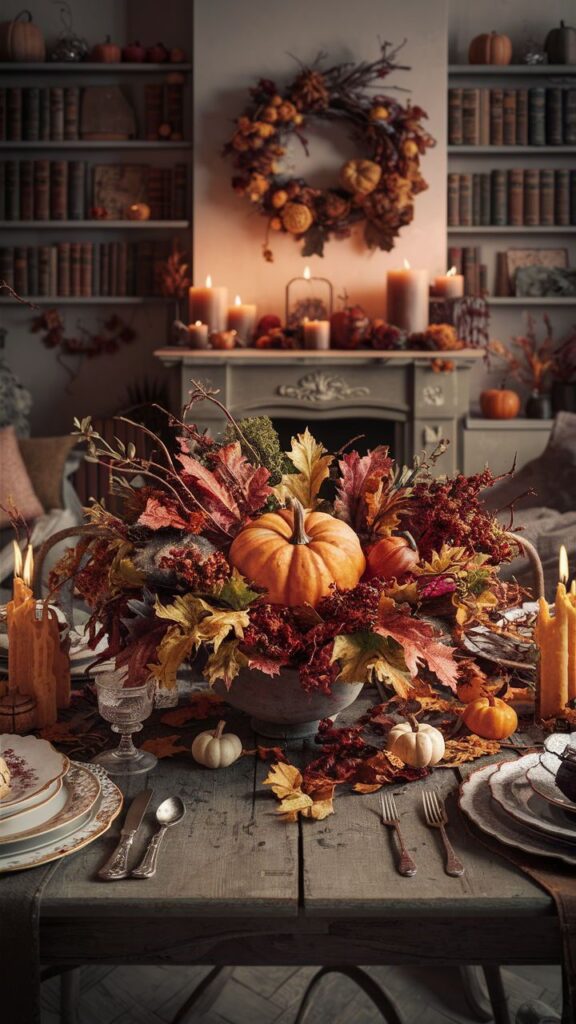 40 DIY Fall Centerpiece Decor Ideas For A Cozy Fall Feeling - The ...