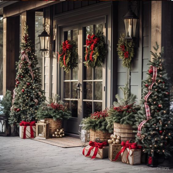 35 Festive Outdoor Christmas Decorations Full Of Holiday Style - The ...