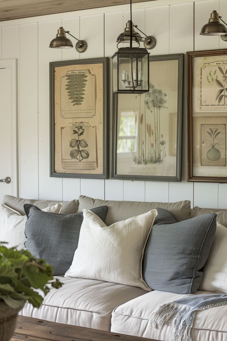 26 Stunning Above The Couch Wall Decor Ideas Perfect For Your Living ...