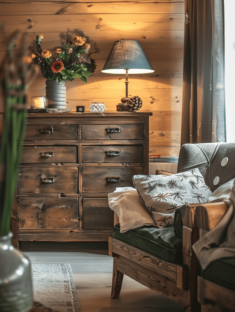 15 Stately Rustic Home Decor Ideas & Finishes - The Unlikely Hostess