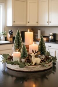 15 Rustic Winter Centerpieces & Table Decor Ideas - The Unlikely Hostess