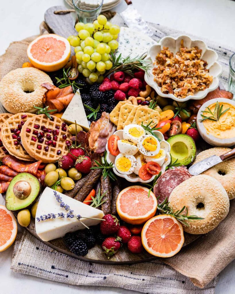 20 Best Breakfast & Brunch Charcuterie Board Ideas - The Unlikely Hostess